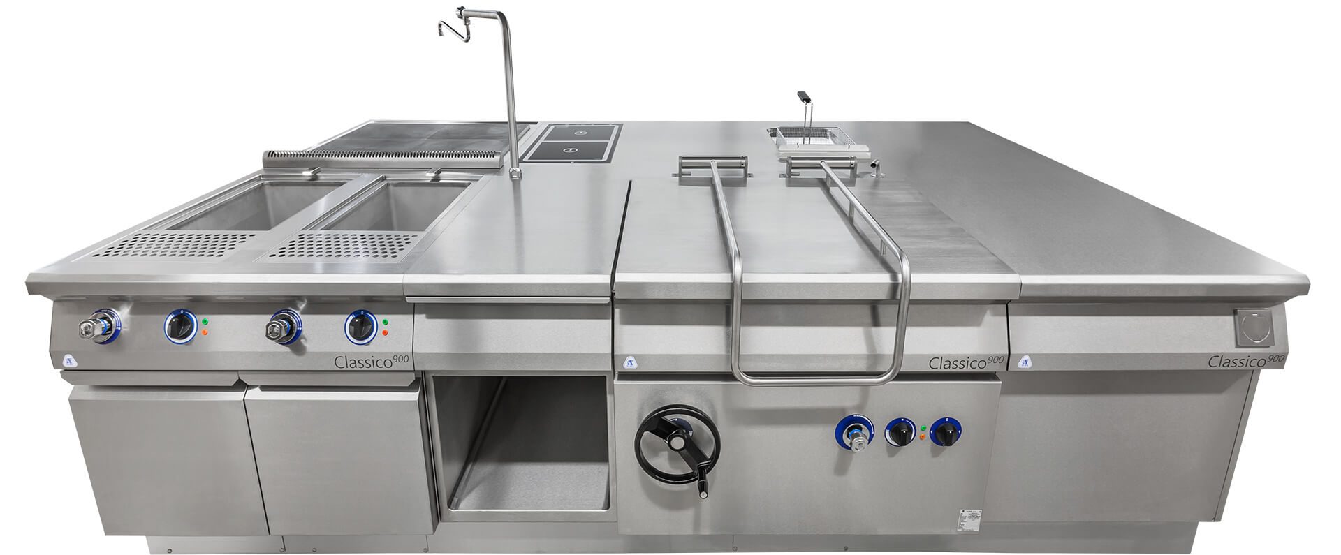 Modern Commercial Kitchen Island | Alba-kitchen.com